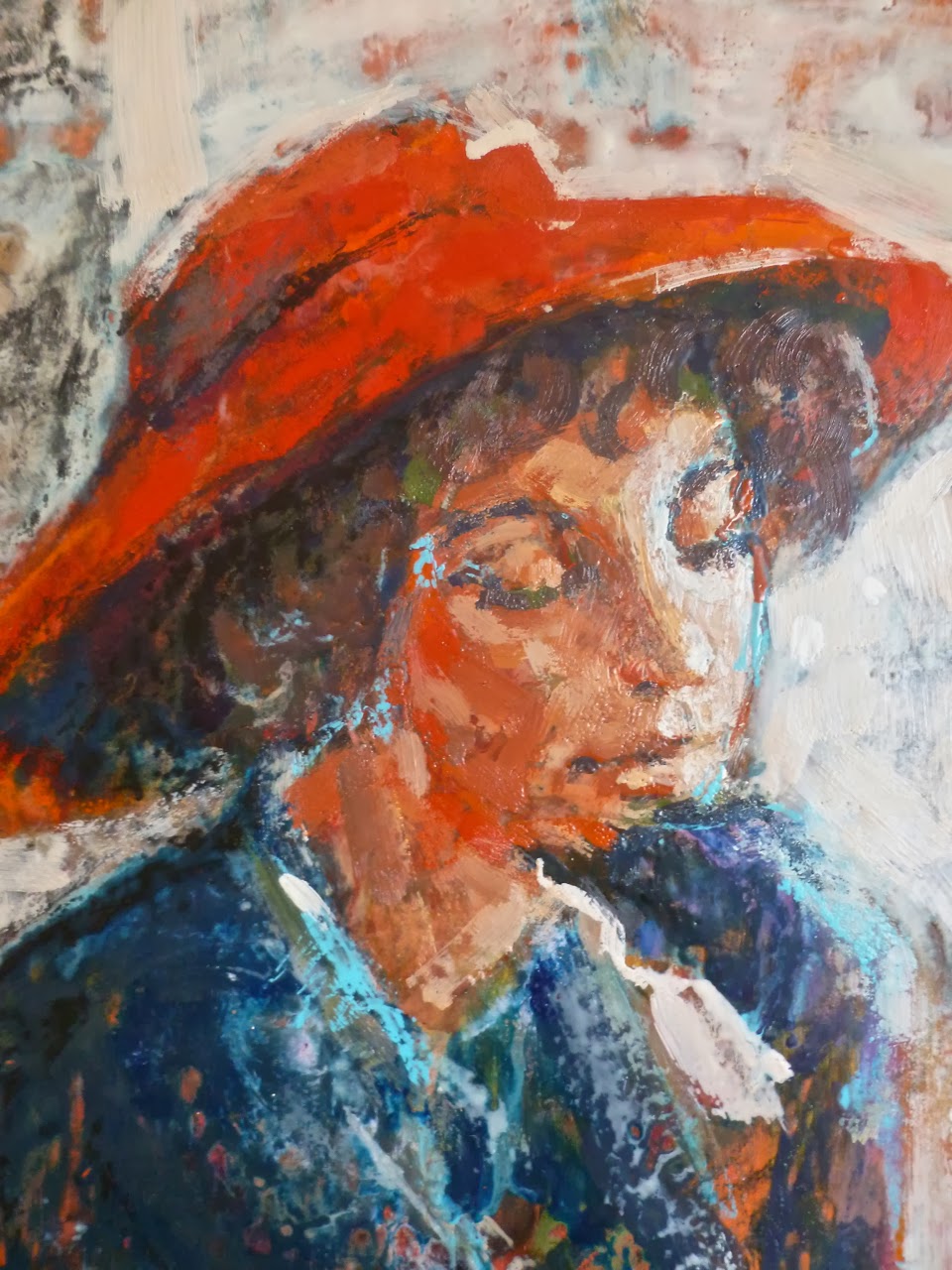 60 Years of Making Art: More unfinished portraits in encaustic, oil and ...