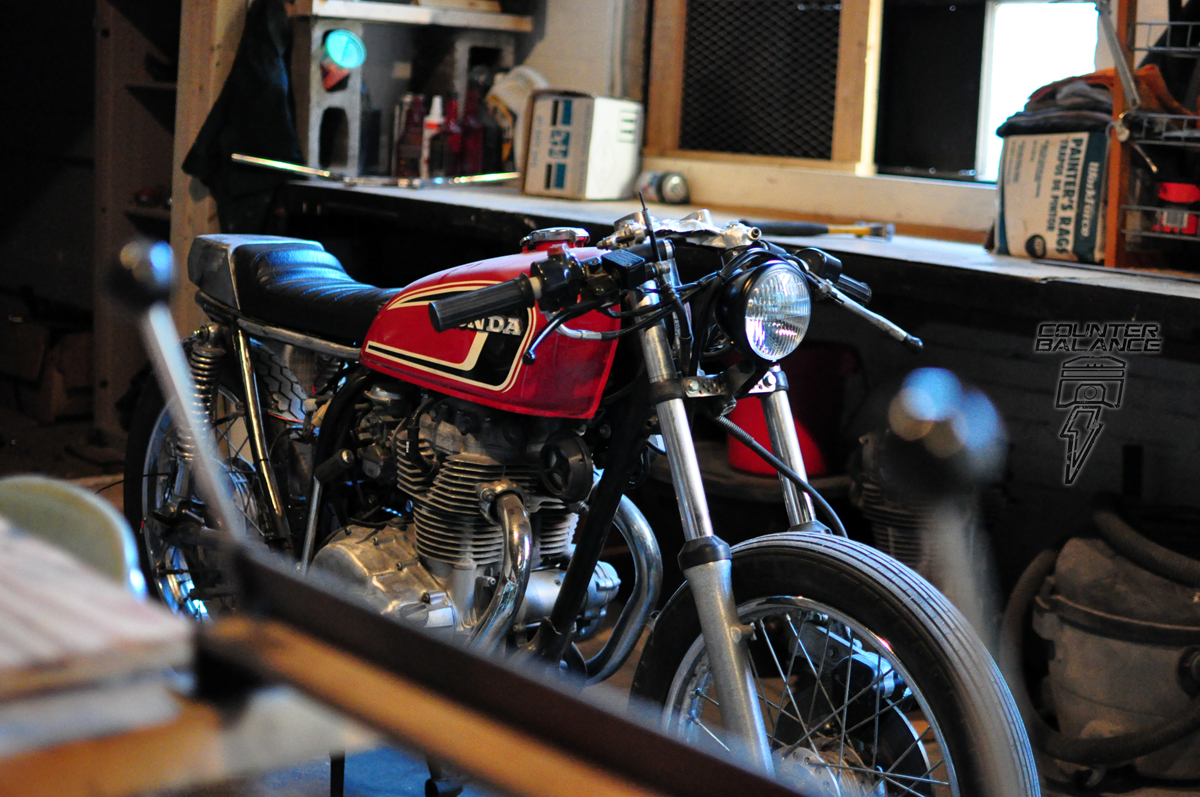 Counter Balance Motorcycles: CB 360 Cafe