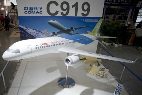 China's Homegrown C919 Passenger Jet Starts Development Phase
