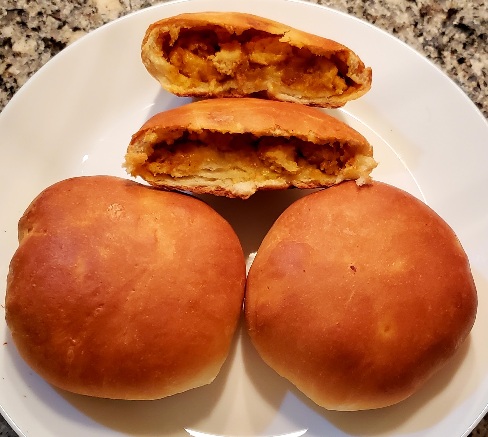 Chicken & Cheese Stuffed Buns