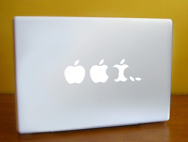HOUSE OF "I" the WRITER: Creative MacBook Stickers