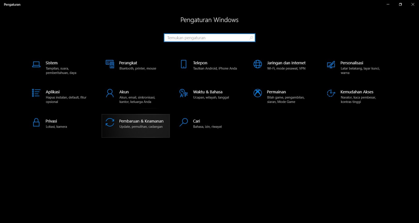 Cara Mengubah Bahasa di Windows 10 Menjadi Bahasa Indonesia - BLOG SAYUGI