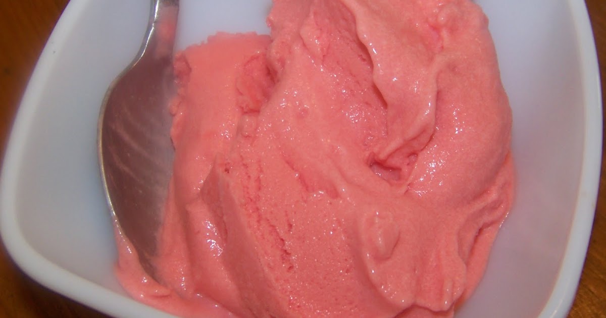 Ginny's Low Carb Kitchen: Raspberry Coconut Milk Sherbet