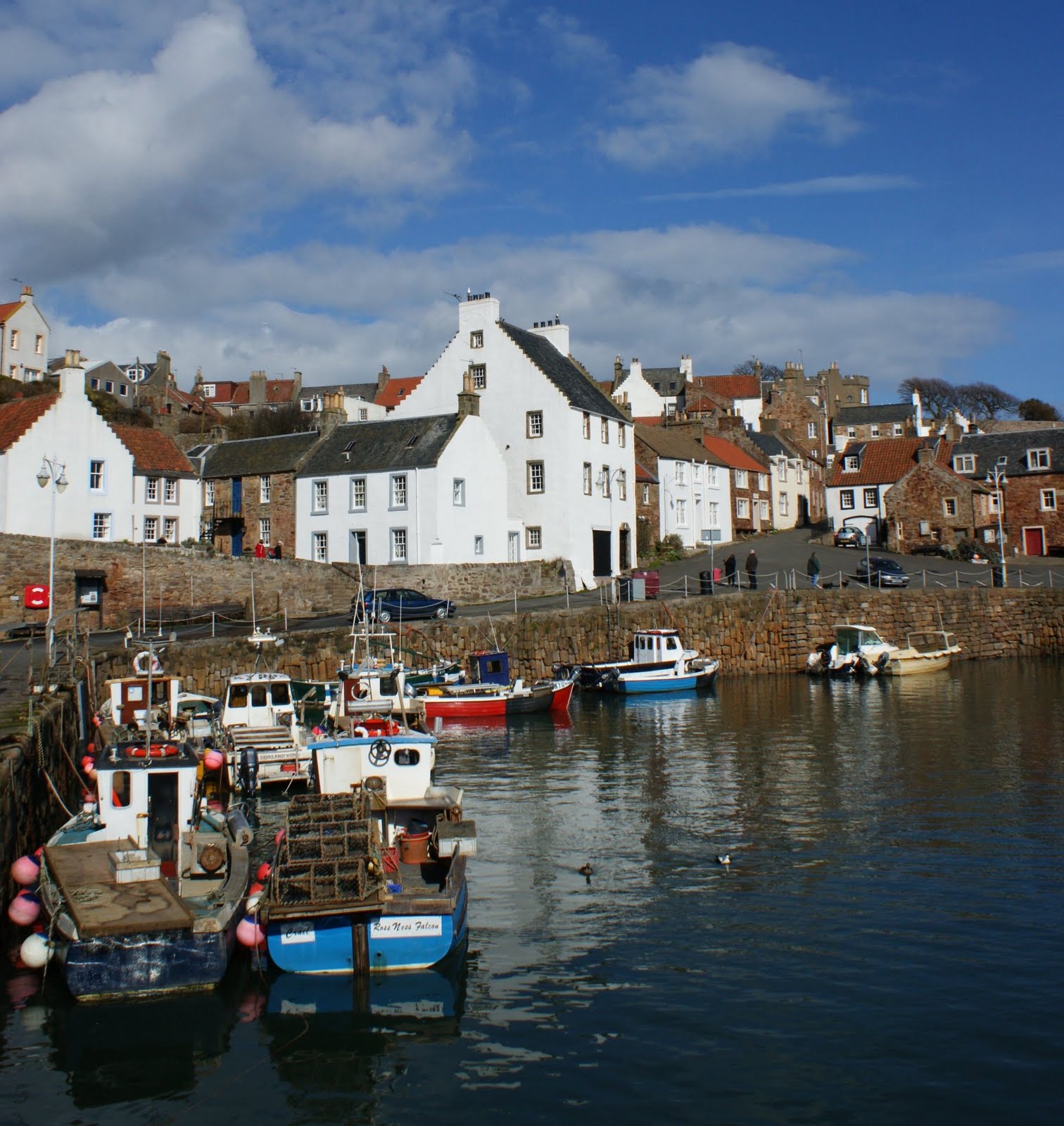 Tour Scotland: Tour Scotland Photographs Harbour Crail