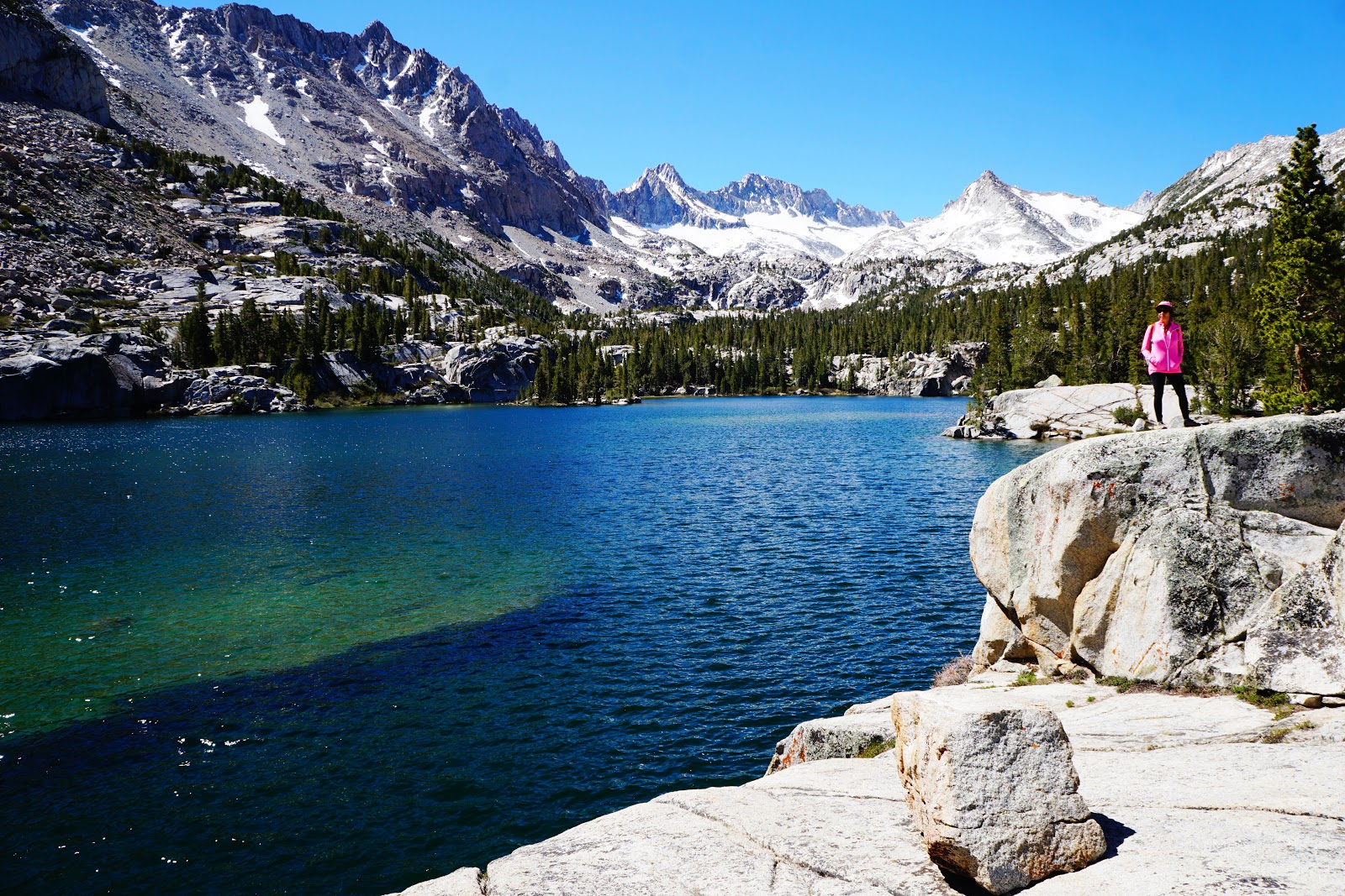 Lazarow World-Hike-About: 46.01 Eastern Sierra: Sabrina Basin to Blue ...