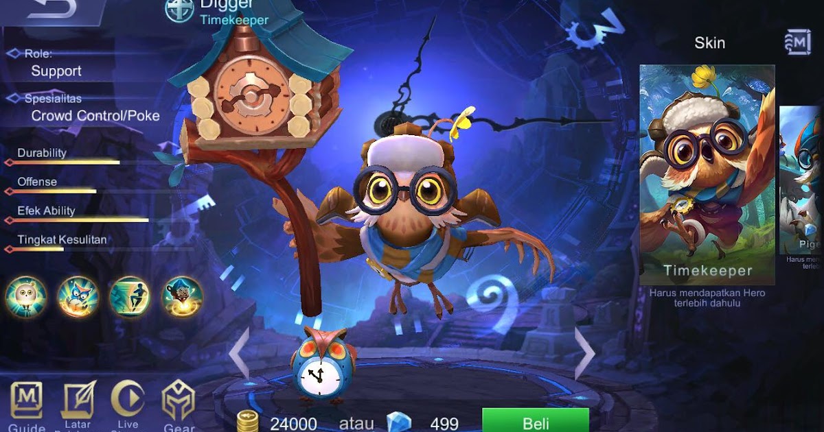 Guide Build Digger / Diggie (Gear,Emblem,Tutorial,Cara Bermain) Terkuat ...