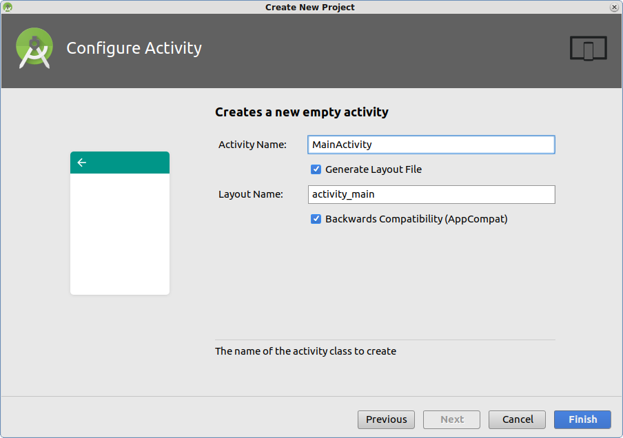 Tutorial Android Studio : Membuat Project
