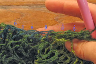 ReCrochetions: Ruffle Yarns: Large Mesh