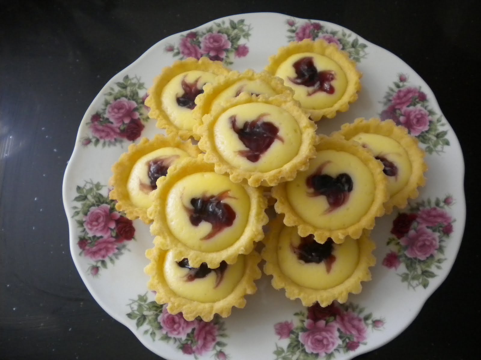 ~ Welcome To Kak Naz Homebakery & Recipe ~: Resepi Blueberry Cheese Tart
