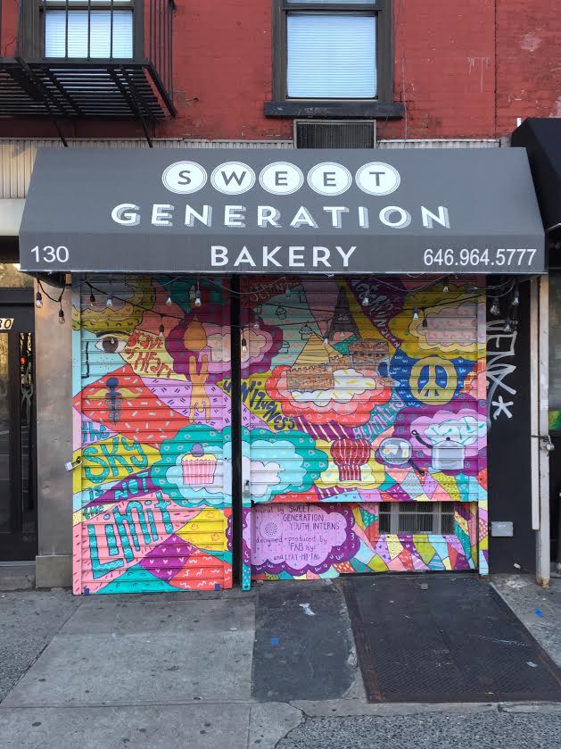 EV Grieve: A Sweet new mural for 1st Avenue bakery