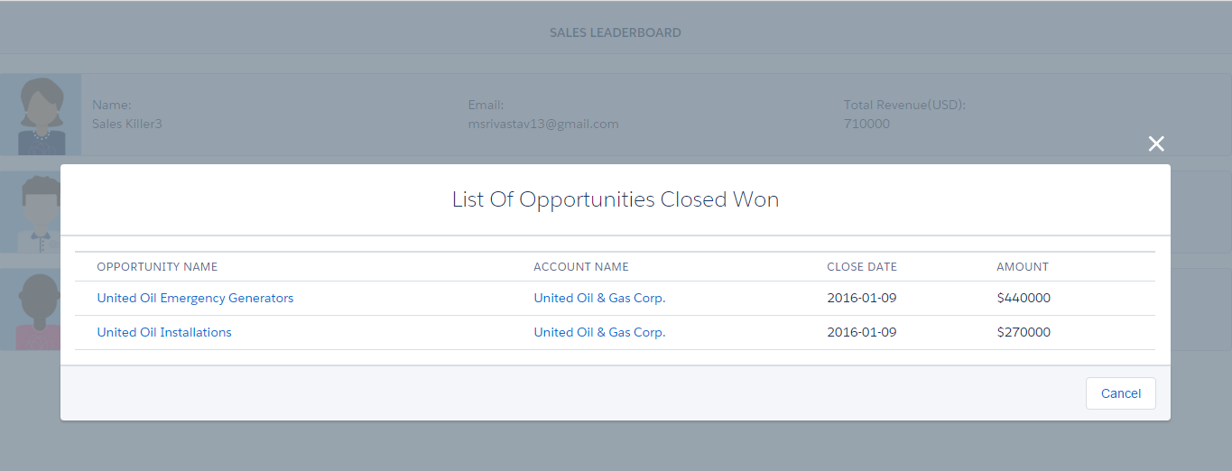 Cloudy Opening Modal Using Lightning Component Framework Of Sfdc