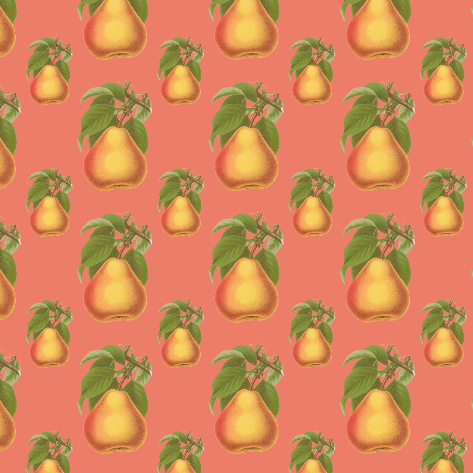 The Graphics Monarch: Digital 12 x 12 Scrapbooking Paper Pear Fruit ...