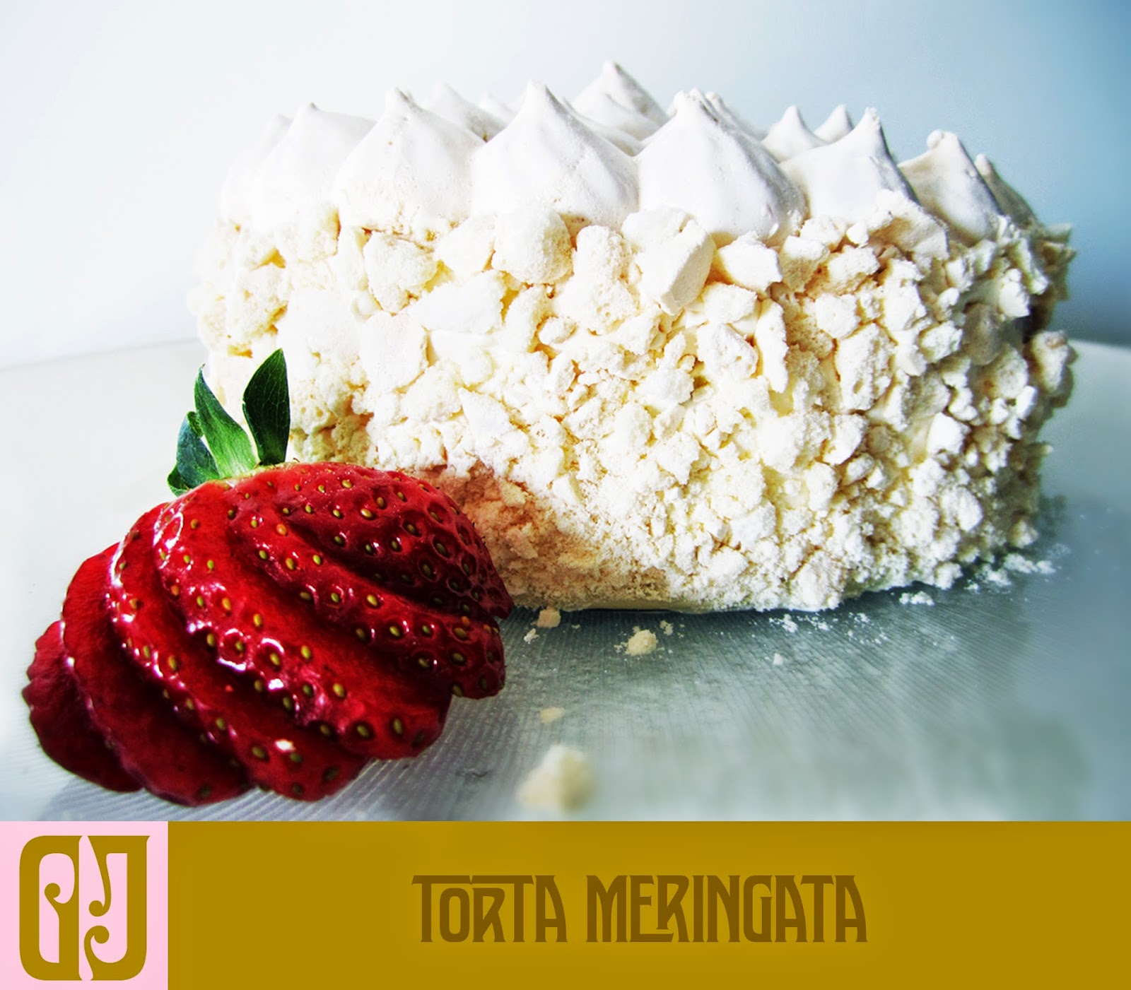 Torta Meringata alle Fragole - Ginger&Jane