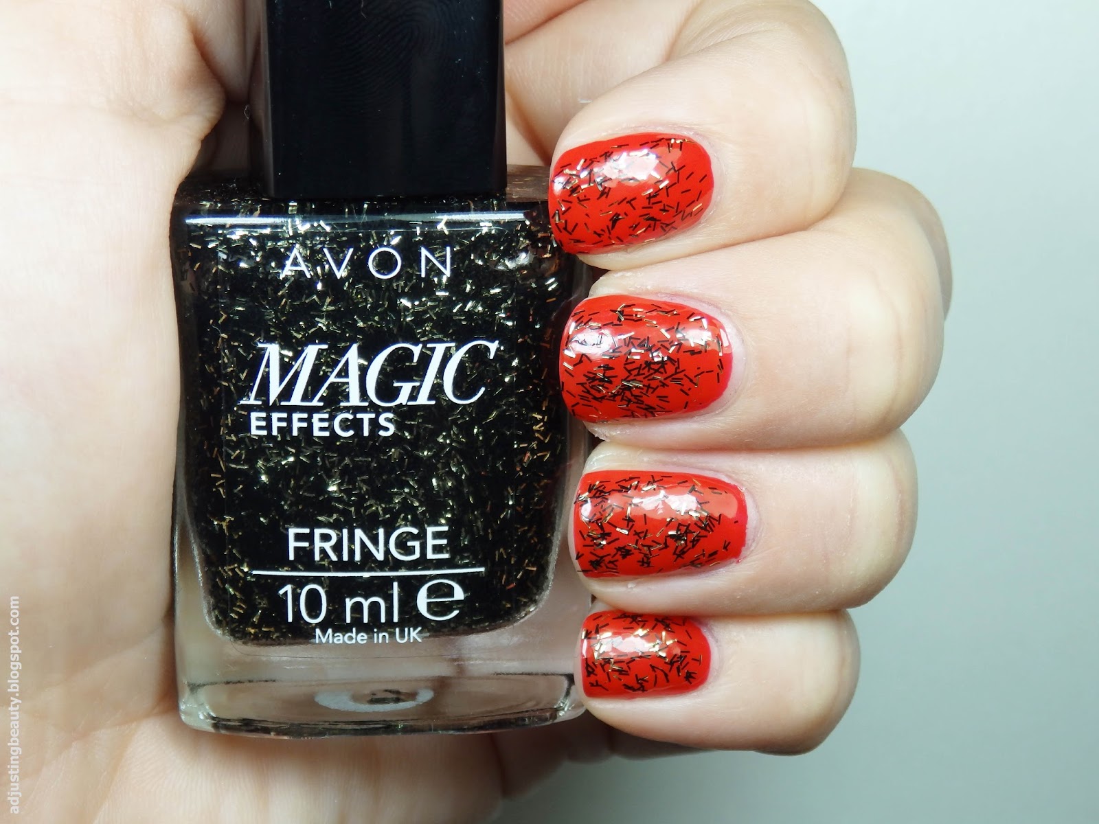 Review: Avon Magic Effects Fringe nail polishes (Frayed Edges ...