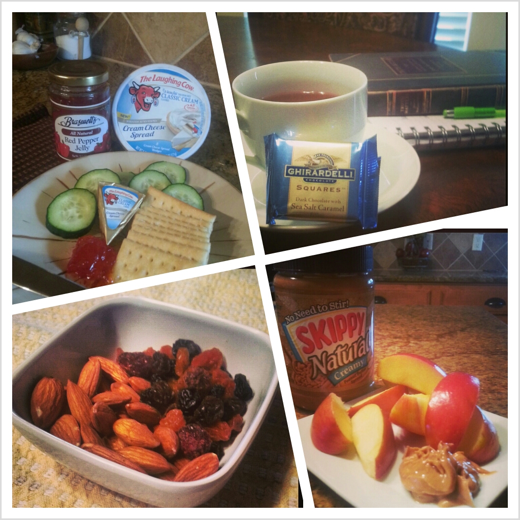 Healthy Eating Should Include Snacks - My Fav Five - Nettye Johnson