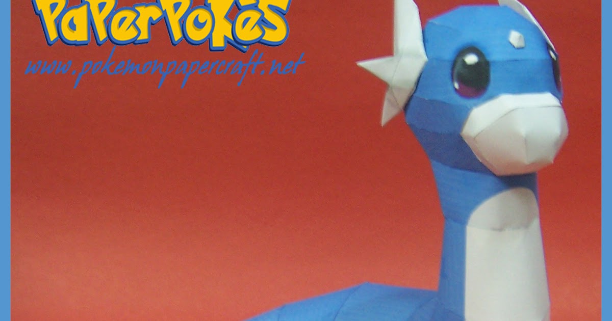 Pokemon Papercraft Templates Dragonite