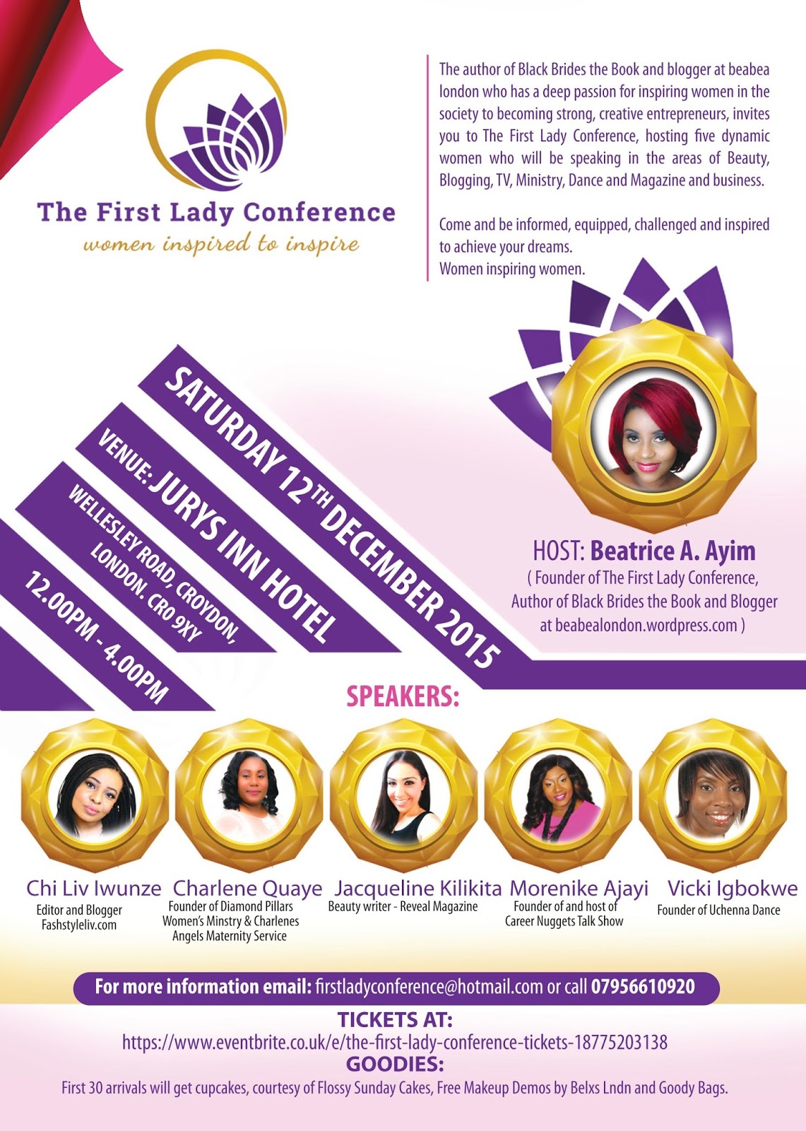 FashStyleLiv: I am Guest Speaking at a Conference- The First Lady ...