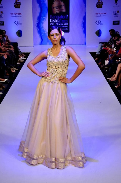 Meryem Uzerli: Designer Neha Modi at Banglore Fashion Week Summer ...