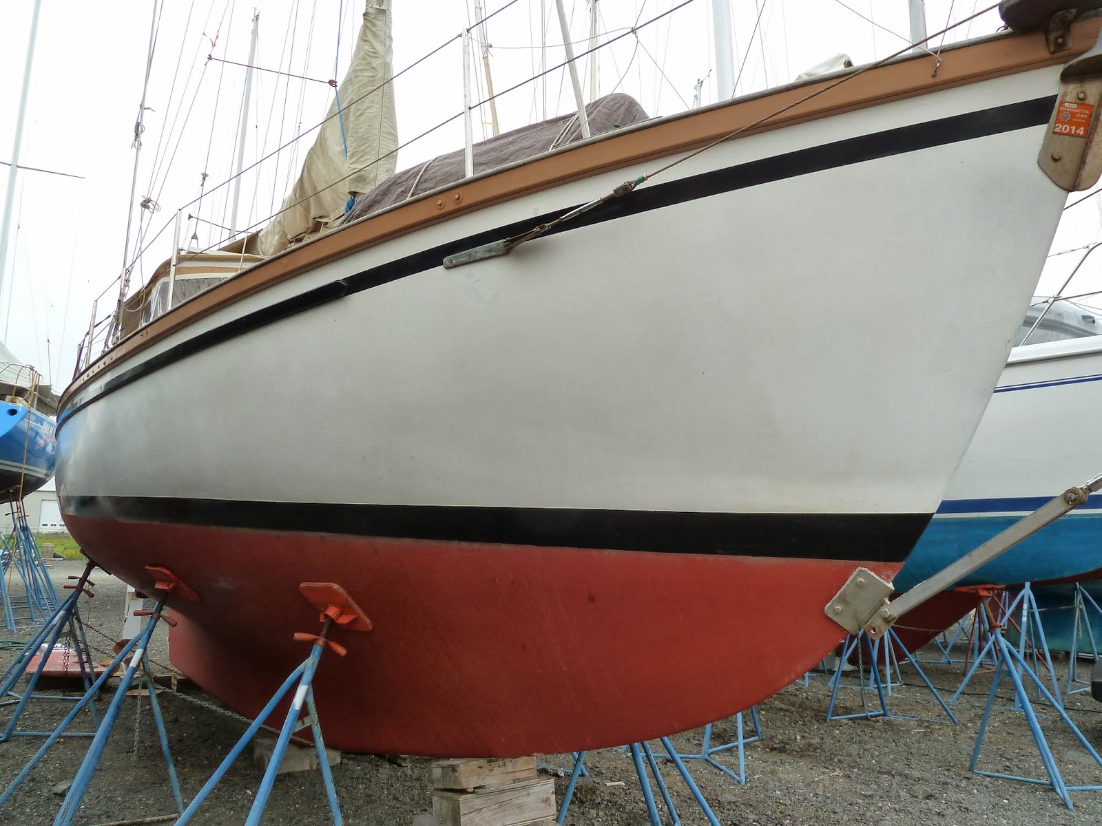 Tamarisk: Keel and Rudder