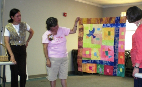 Fiber Antics by Veronica: The Visual Language of Quilting presentation