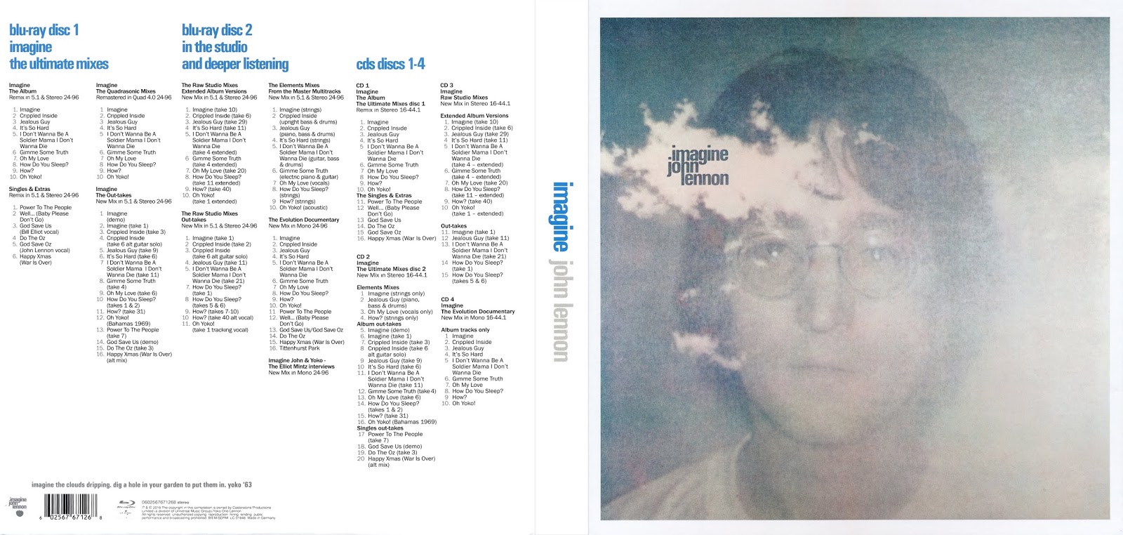 2018 Imagine. The Ultimate Collection - John Lennon - Rockronología