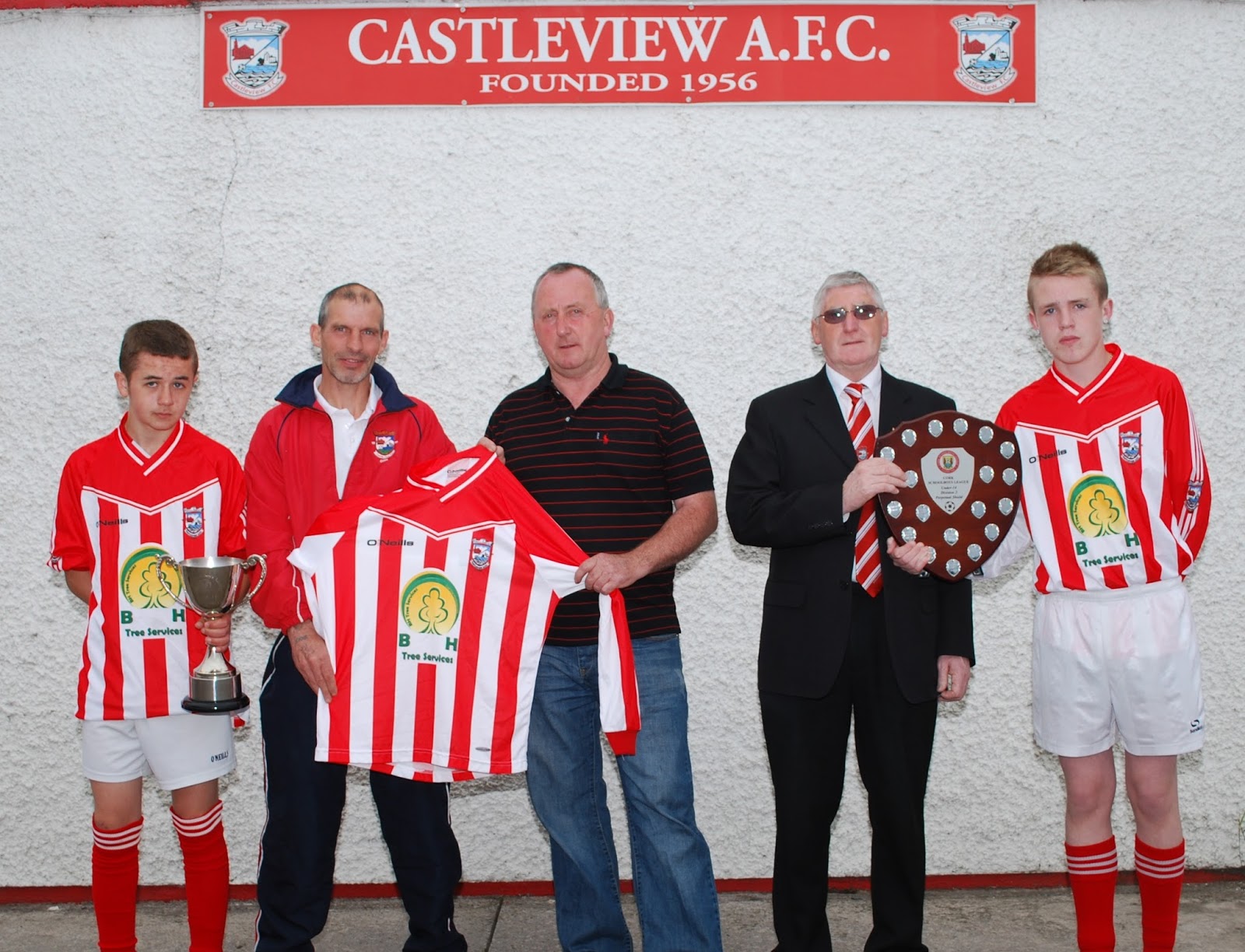 Castleview AFC: New Sponsorship for Double Winners