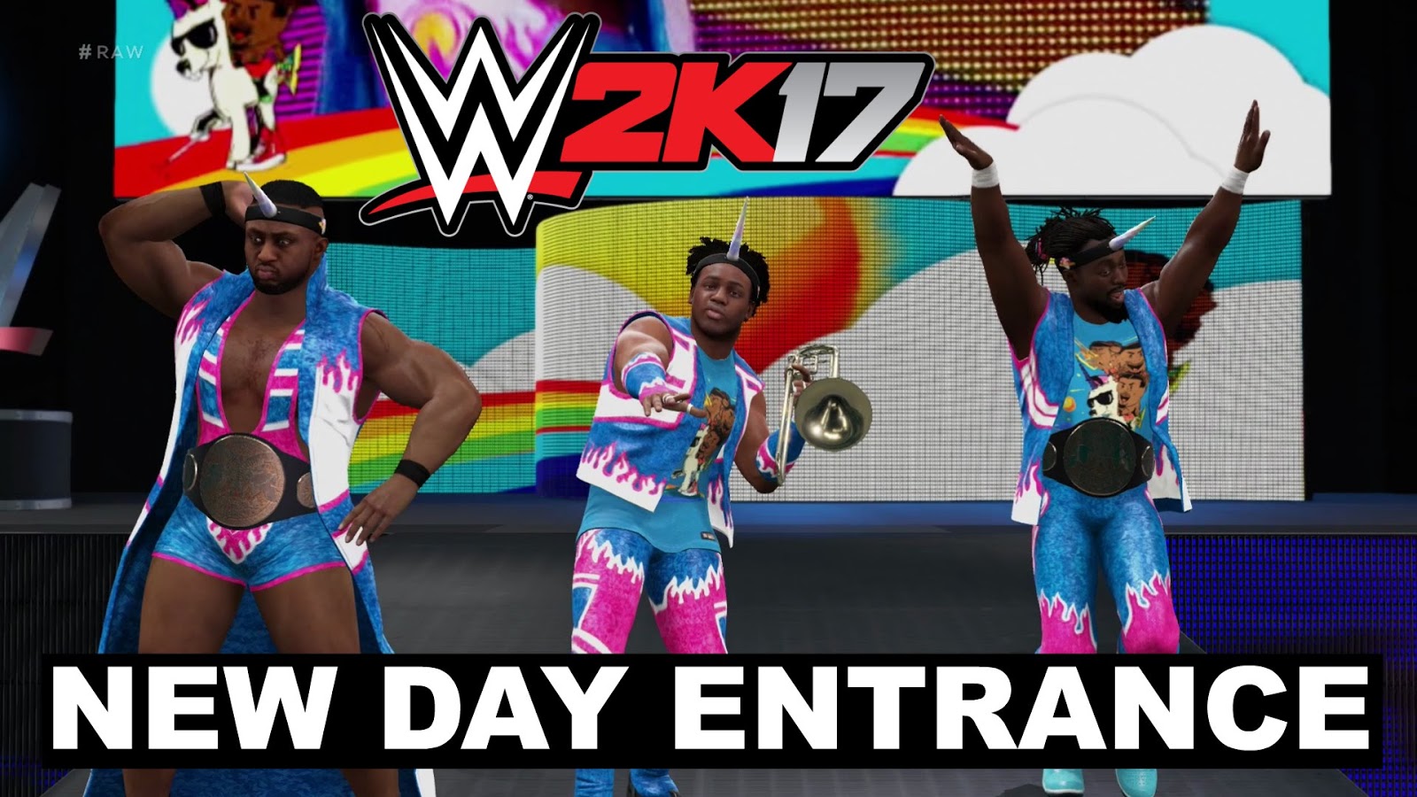 Equestria Daily - MLP Stuff!: WWE 2017 New Day goes Full Pony