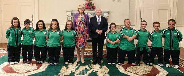 Michael D Higgins Leprechaun