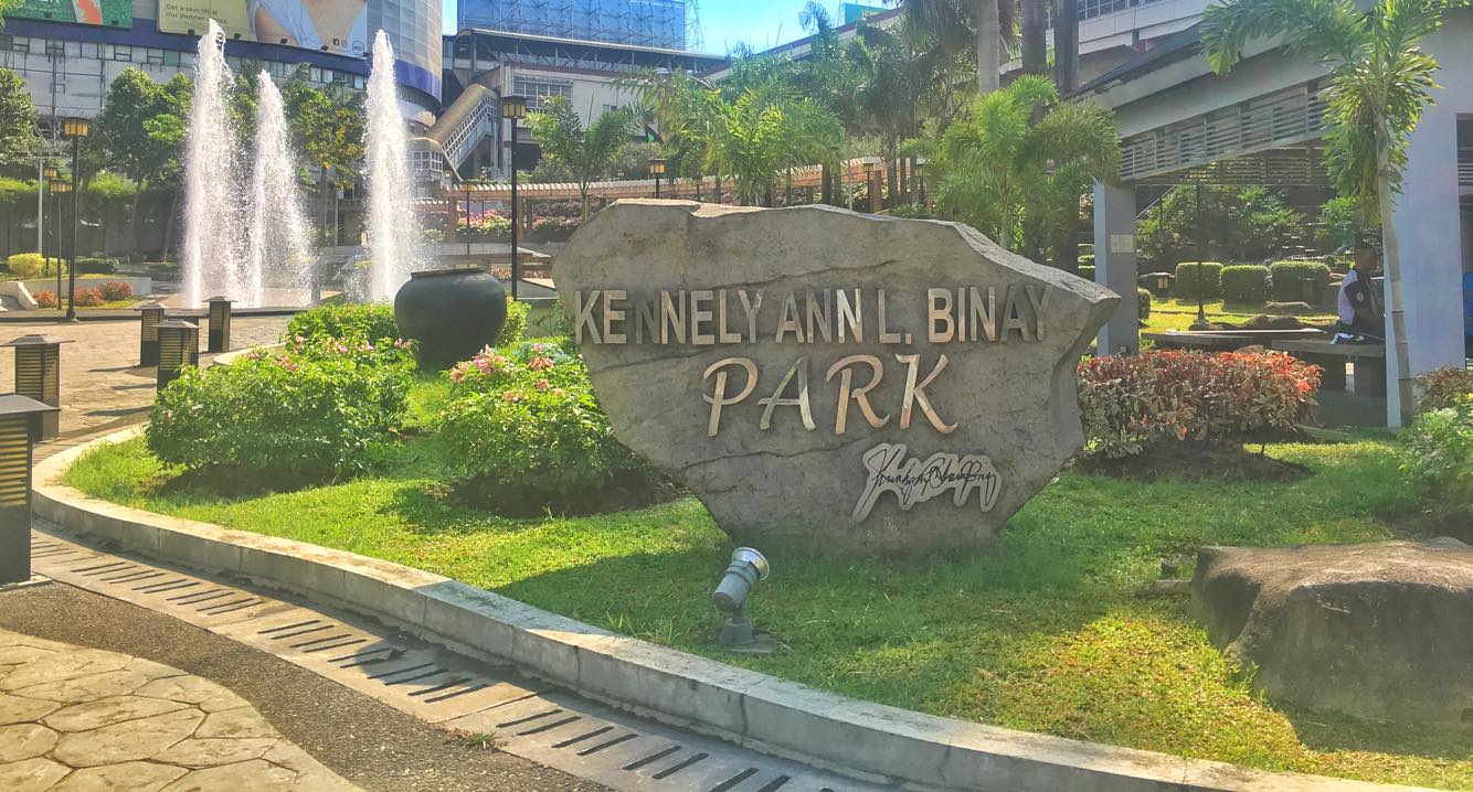 The Guadalupe Nuevo Cloverleaf Park in Makati