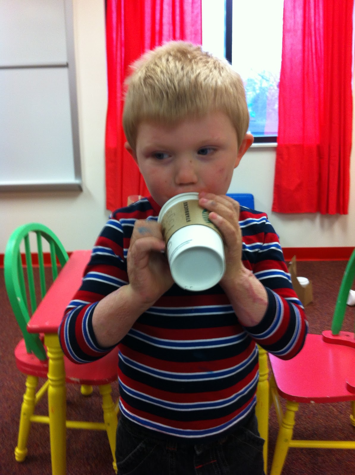 Kiddos, Crayons, and Caffeine!: Coffee Shop Dramatic Play area