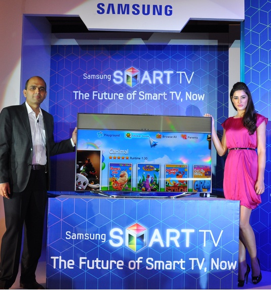 Samsung’s interactive smart TV debuts in India ~ new in electronics