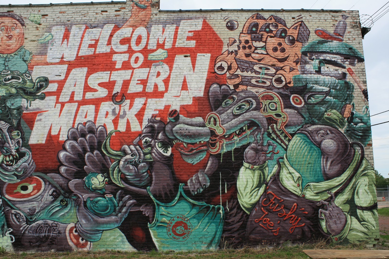 INSIDE THE ROCK POSTER FRAME BLOG: Nychos x The Weird Eastern Market ...
