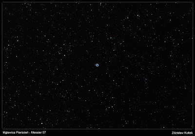 Astronomia Amatorska: Messier 57, M57, NGC 6720