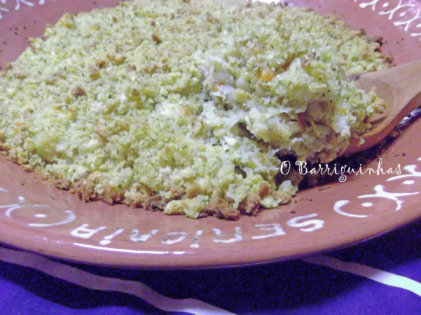 Migas de Bacalhau e Cenoura com Broa - O Barriguinhas