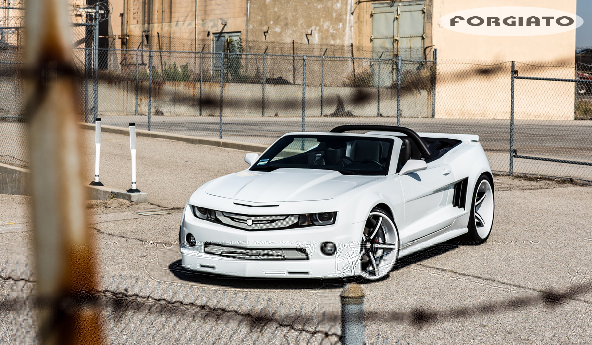 Car Show Bernie: Forgiato Shows off the Widebodied Camaro... in a video