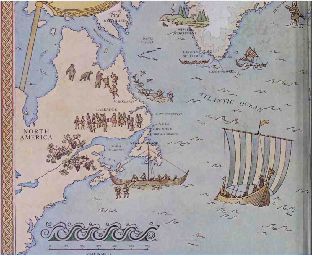 Vikings Map To The West