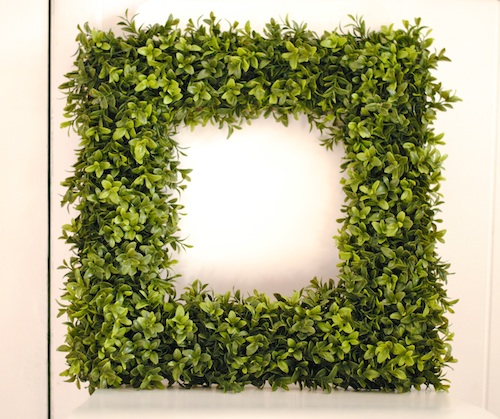 The Remodeled Life: DIY Boxwood Square Wreath