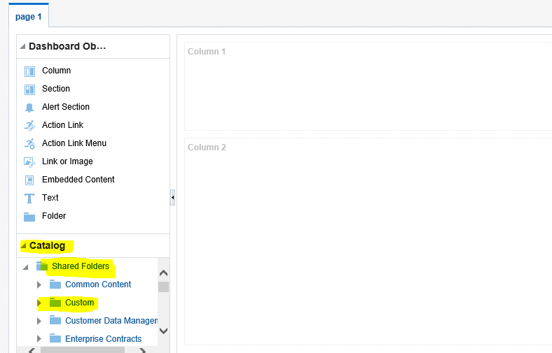 Oracle Application S Blog Part2 Oracle Dashboard Tutorial How To Create Dashboards In Oracle Fusion