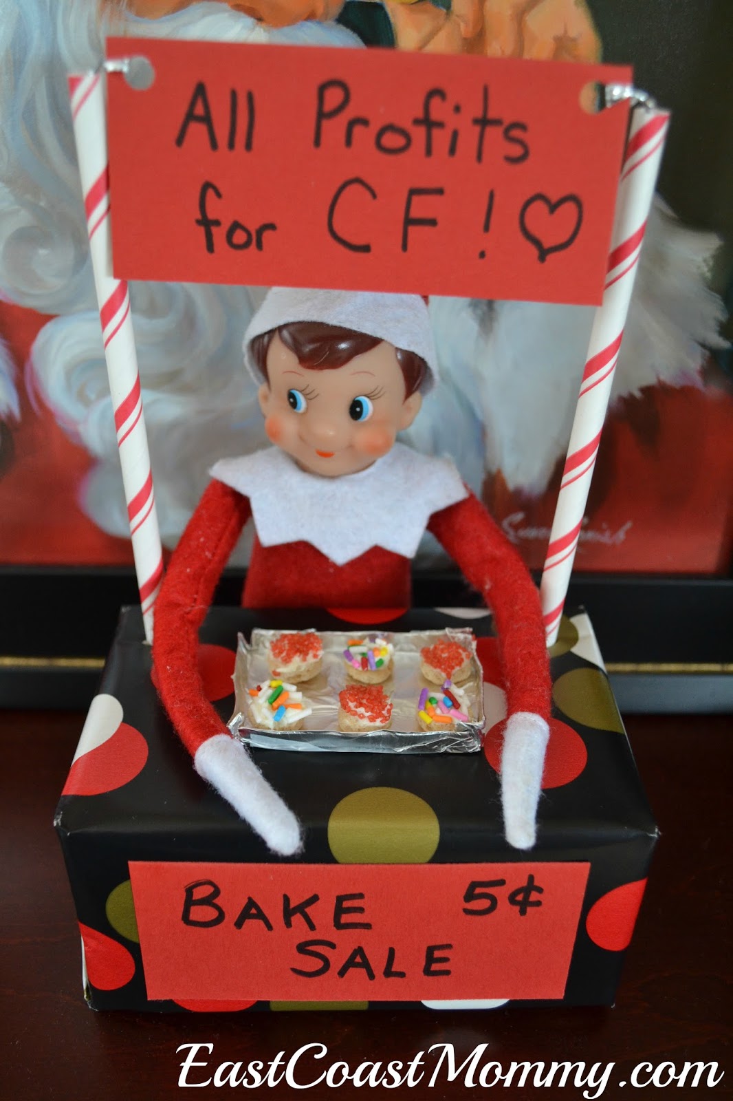 East Coast Mommy: Elf on the Shelf Bake Sale