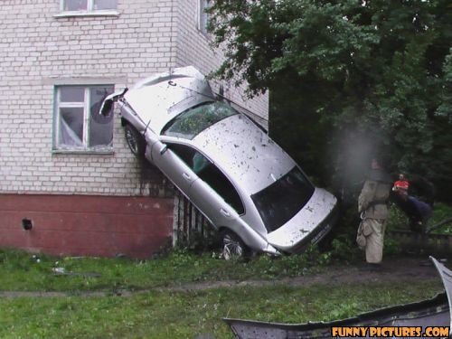 Crash Cars Crash: 19 Funny and Confusing Car Accidents