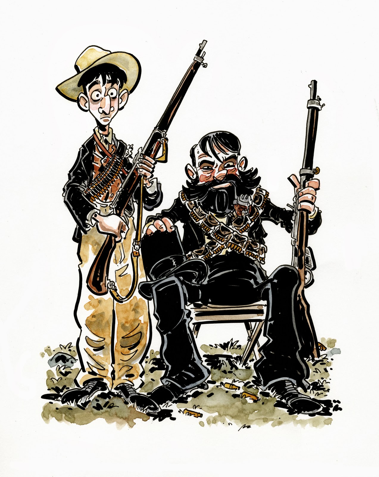 Chris Schweizer's Old Blog: Peter and Joseph Crogan, 1900