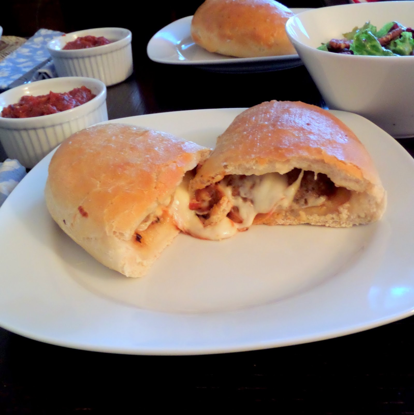 Meatball Calzones | Joybee, What's for Dinner?