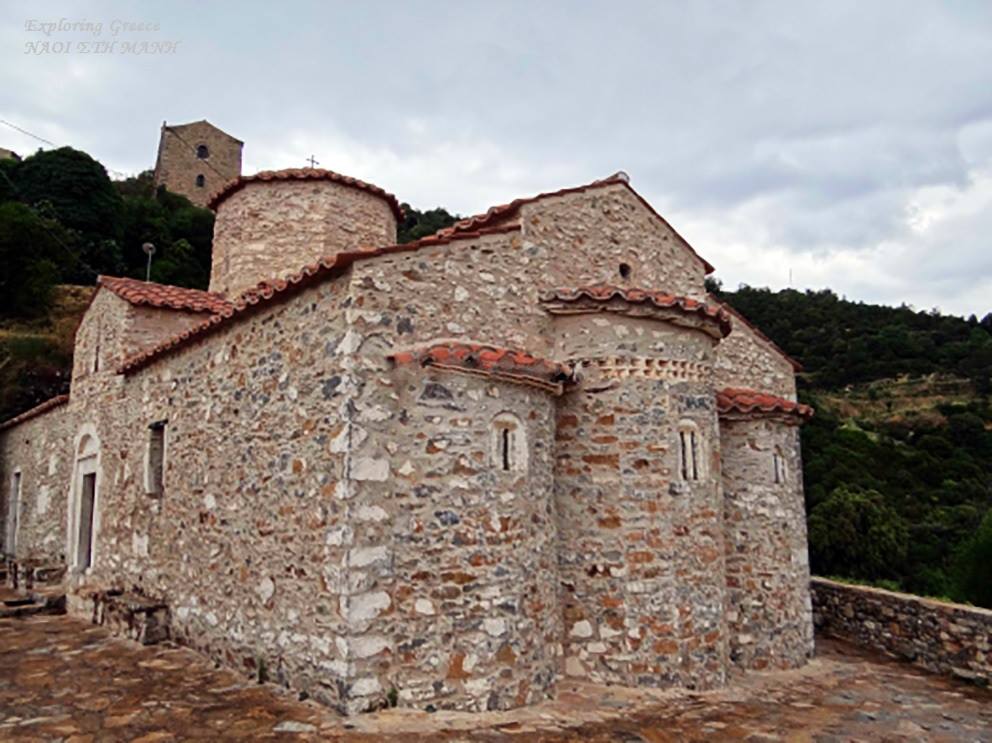 ΝΑΟΙ ΣΤΗ ΜΑΝΗ: ΚΑΣΤΑΝΙΑ ΛΑΚΩΝ. (ΜΕΤΑΜΟΡΦΩΣΗ ΣΩΤΗΡΟΣ)