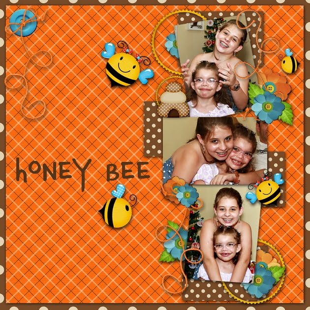 As cores da Borboleta: Bee my Friend Mini Kit FREEBIE