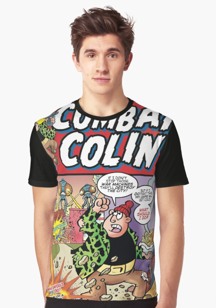 Lew Stringer Comics: Combat Colin merchandise!