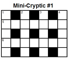 Intransitive: Mind Bends: Mini-Cryptic Crossword #1