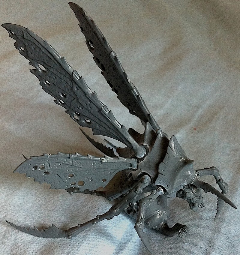 Warpstone Flux: Plague Drone of Nurgle: Thoughts on Assembling the Beasts