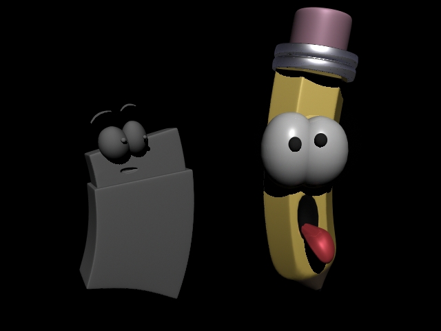 Katy Fosdike: Maya: Pencil & Eraser (Textured)