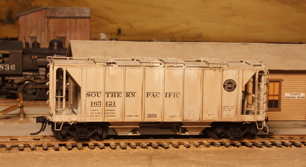 modeling the SP: Weathering cement hoppers
