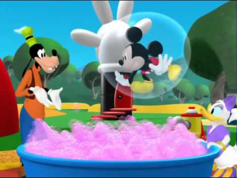 El Baño de Burbujas de Pluto-La Casa de Mickey Mouse - VER DIBUJOS ...